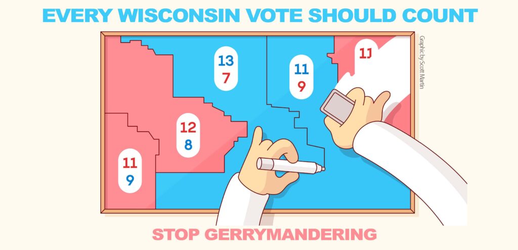 Gerrymandering | Democratic Party of Jefferson County Wisconsin