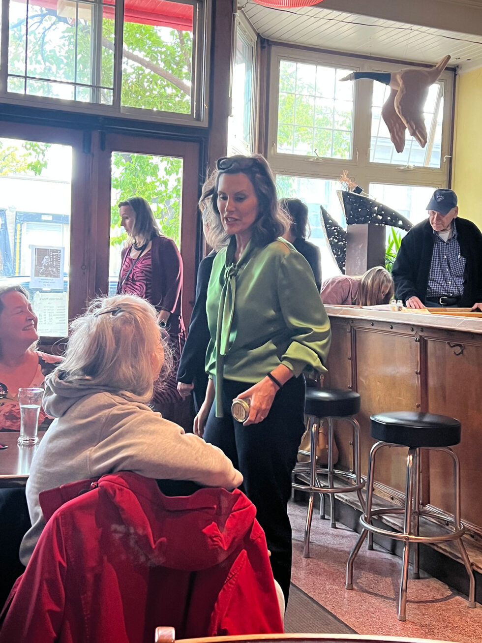 Michigan Governor Gretchen Whitmer Visits Fort Atkinson - Democratic ...